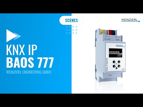 KNX IP BAOS 777 // Scenes (EN)