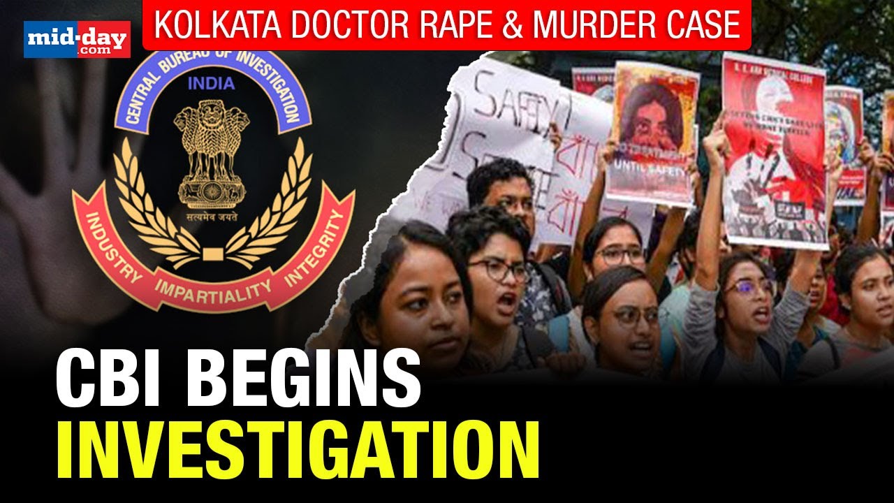 Kolkata doctor rape & murder case: CBI team ready to investigate the tragic case - Watch video