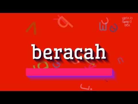 HOW TO SAY BERACAH? #beracah