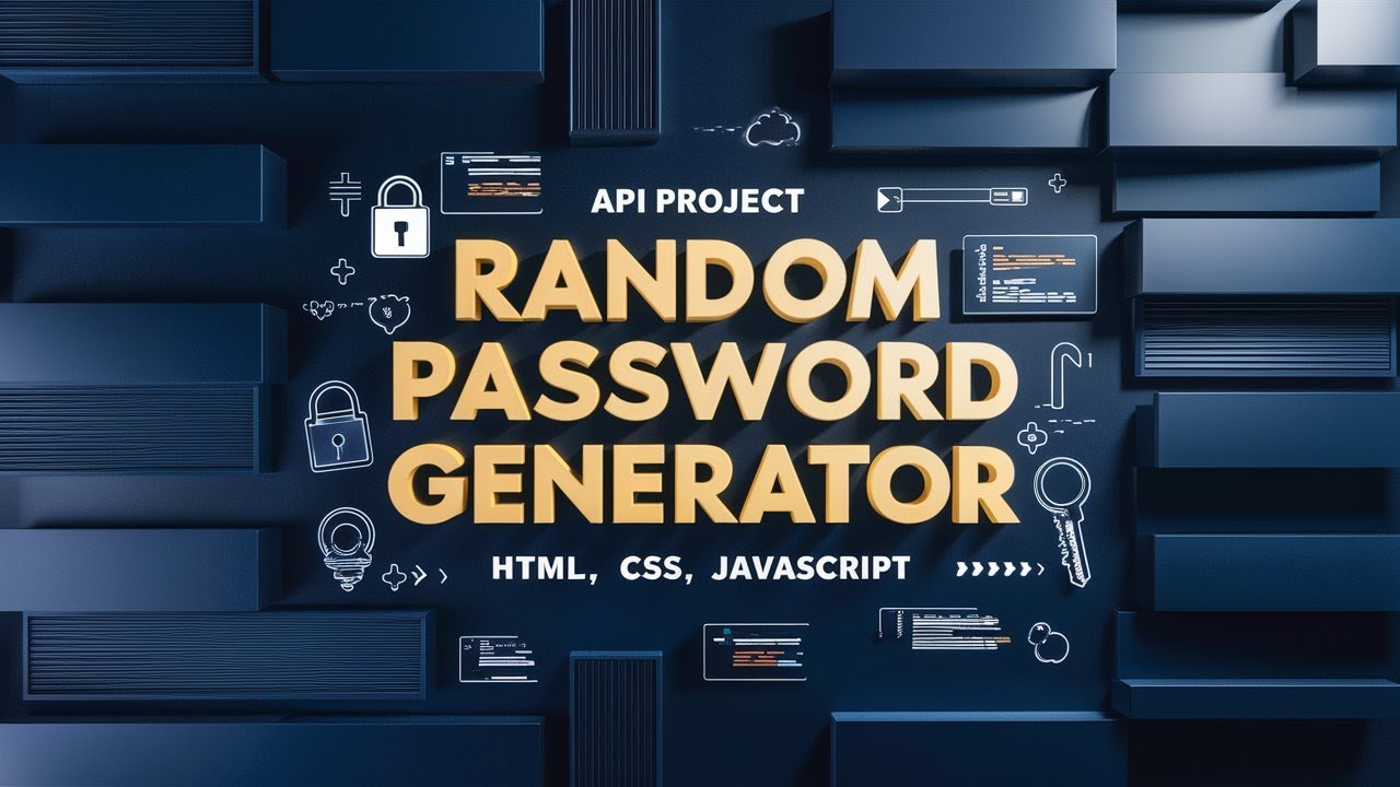 How To Generate a Random Password Using JavaScript API | html css javascript Project | JS tutorial 🚀