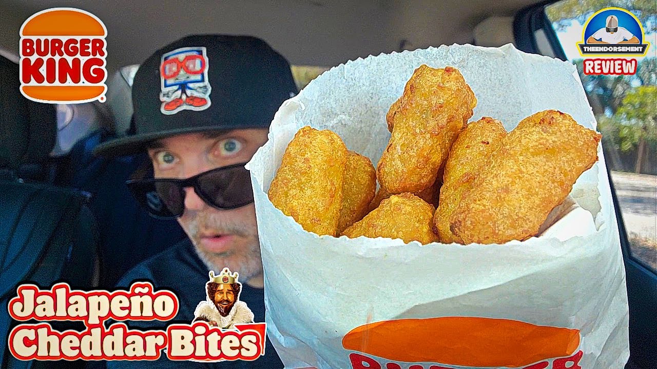 Burger King® Jalapeño Cheddar Bites Review! 🌶️🧀 | Back In 2025! | theendorsement