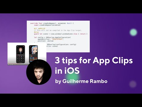 3 tips for App Clips in iOS | GUILHERME RAMBO