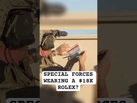 Special Forces Wearing A $18k Steel & Gold Rolex