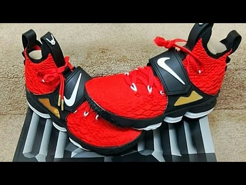 Throwback Pickup.. Nike LeBron 15 "Red Diamond Turf" (Deion Sanders)