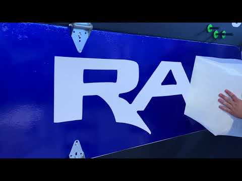 TOTALLY SATISFYING GARAGE TRANSFORMATION THE ULTIMATE CAR GUY MAN CAVE CUSTOM WRAP AND GRAPHICS