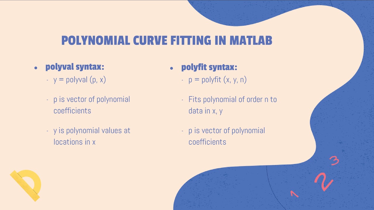 Polynomial Curve Fitting using MATLAB | Group 4