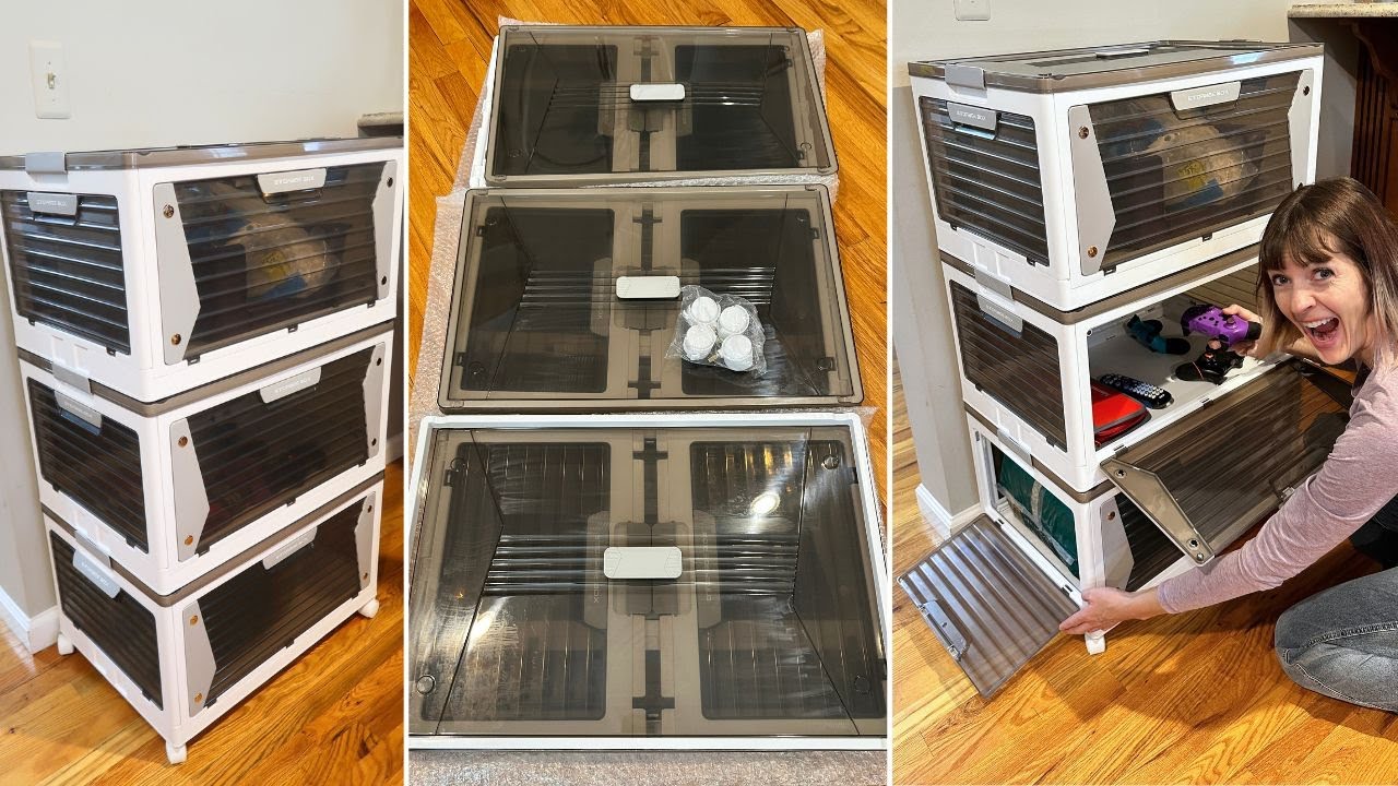 Homeforce Stackable Storage Bins - Assembly, Demo, Review!