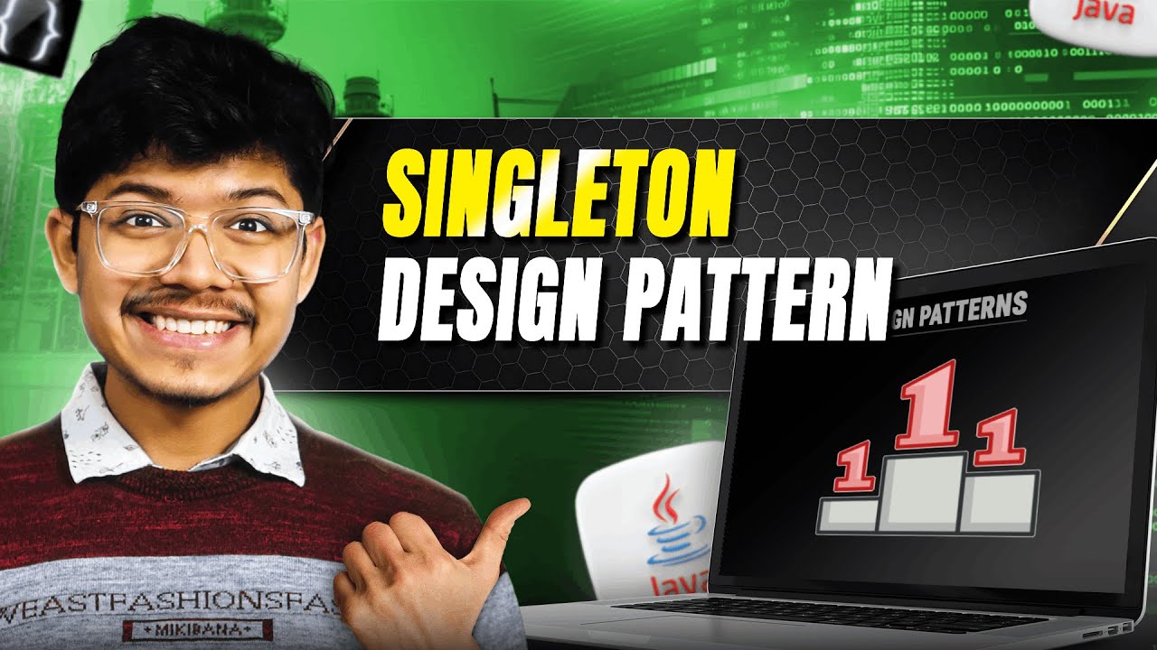 Singleton Design Pattern in Java 🔁 | Efficient & Thread-Safe Object Creation Explained🚀