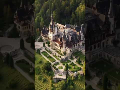 Castelul Peles - cel mai frumos castel din Romania?🤩🇷🇴 #viralvideo #romania