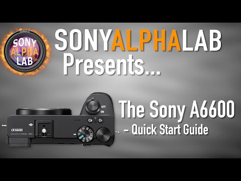 Sony A6600 - Quick Start Guide for Beginners - Skip the Manual...