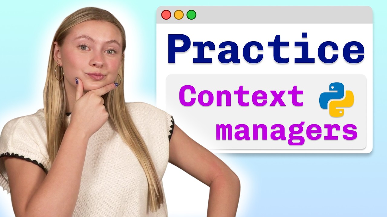 [Practice Problems] Python Context Managers - Visually Explained