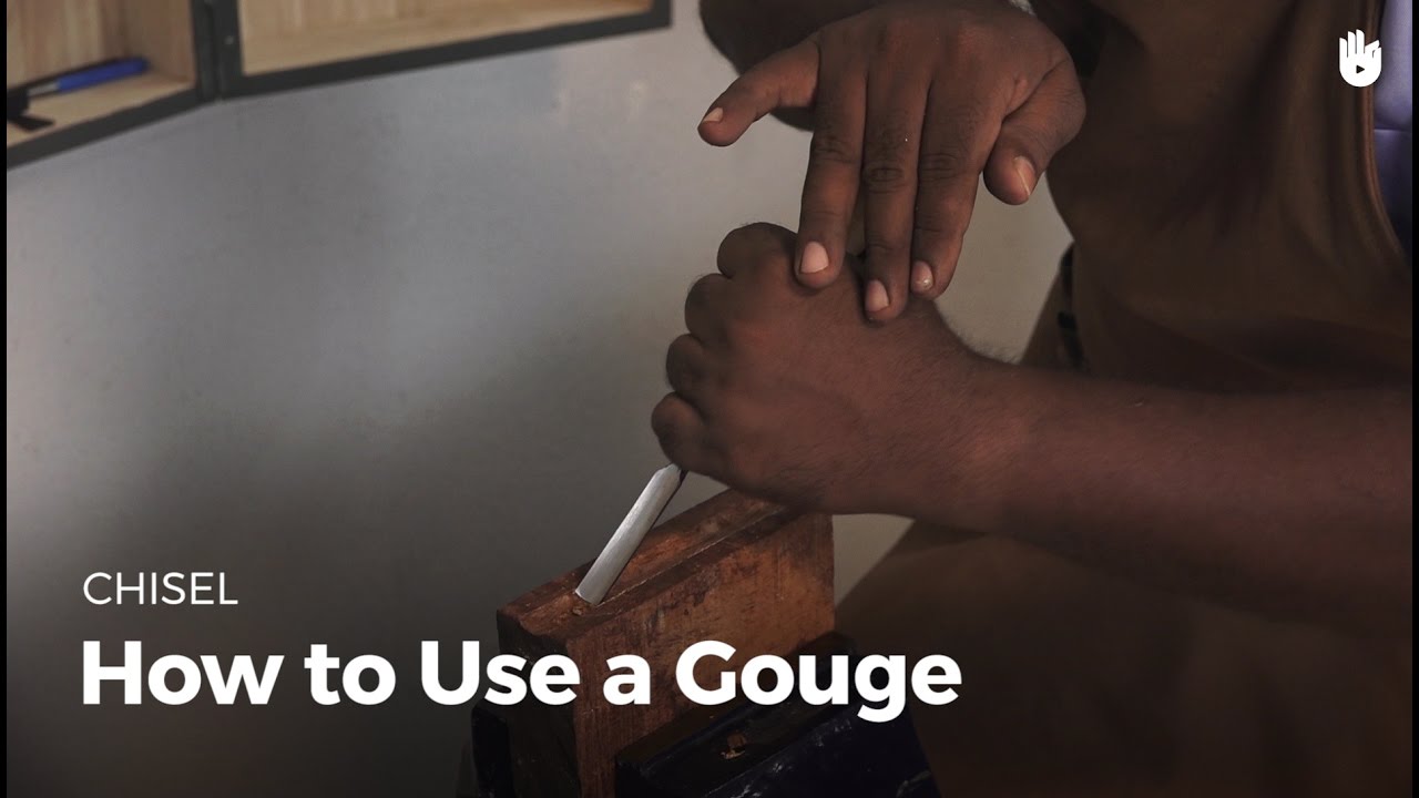 How to Use a Gouge - How to Be a Woodworker | Sikana