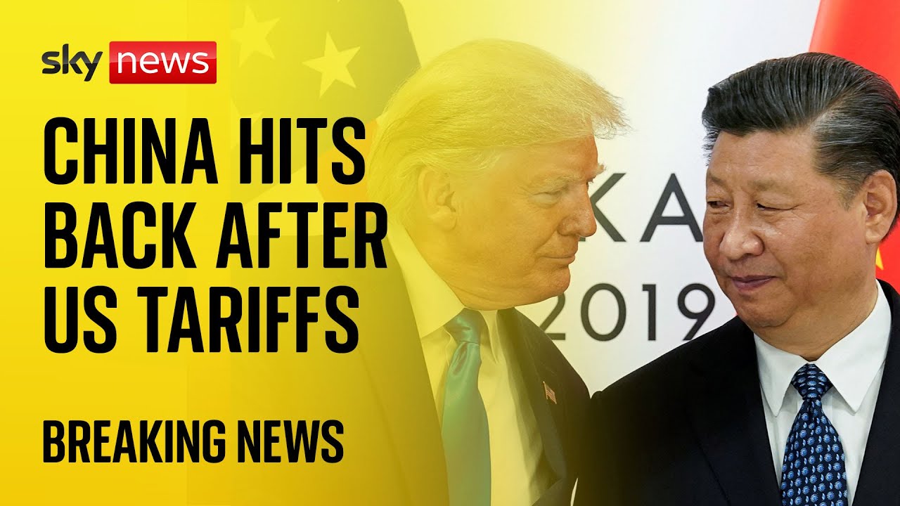 China hits back after new US tariffs take effect