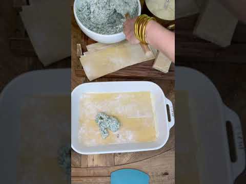 Vegetarian Lasagna Recipe in 60 Seconds