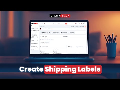 How to Create Shipping Labels in Stegback Seller Dashboard | Easy Guide