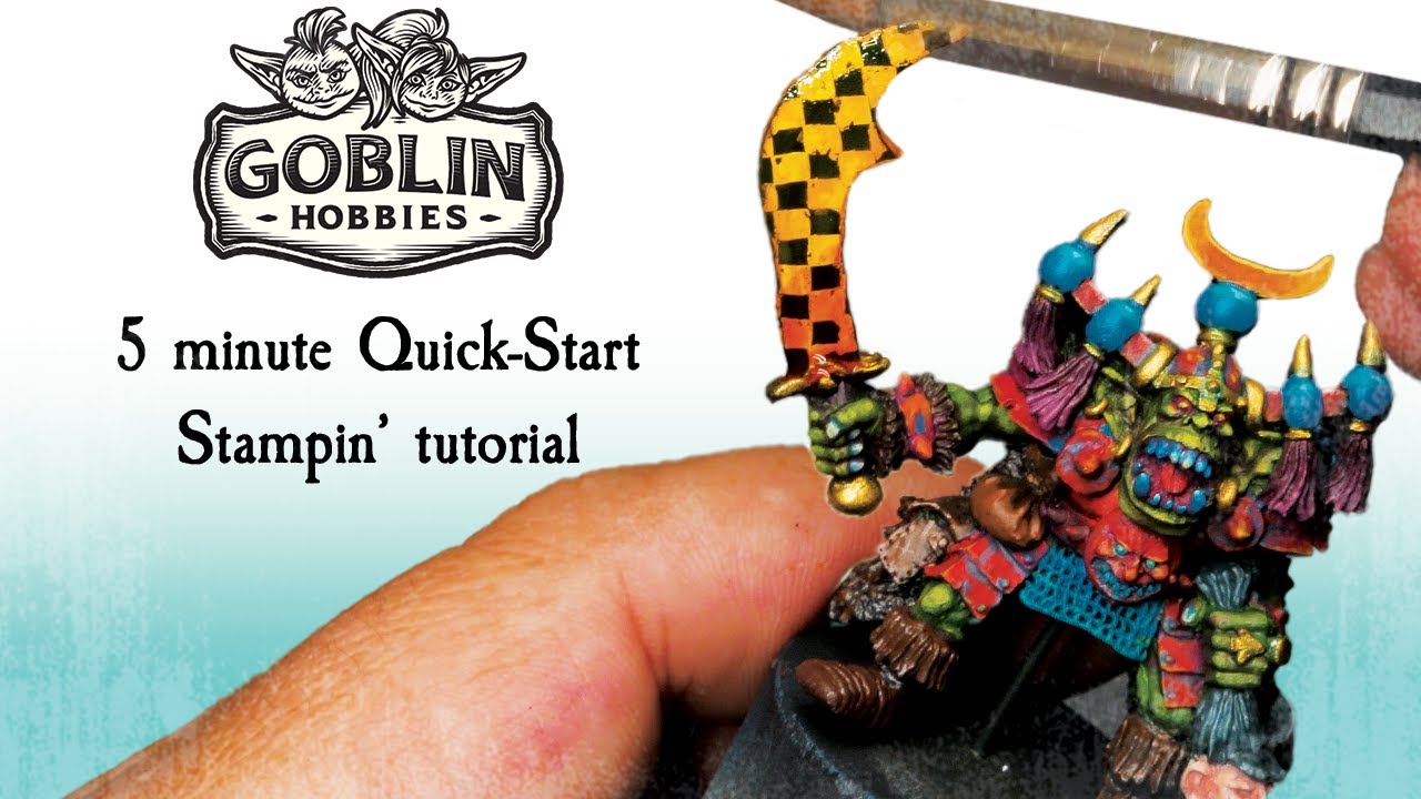 5 Minute Goblin Hobbies Quick-Start Stampin'  Tutorial
