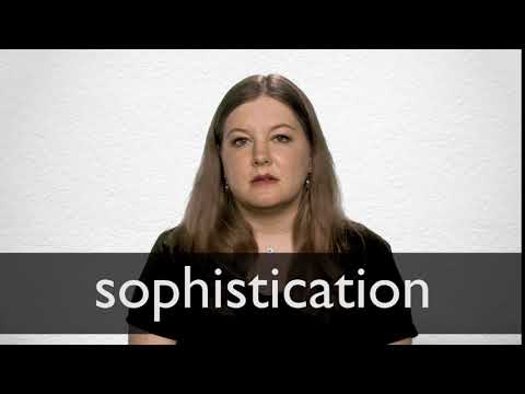 SOPHISTICATION Synonyms | Collins English Thesaurus