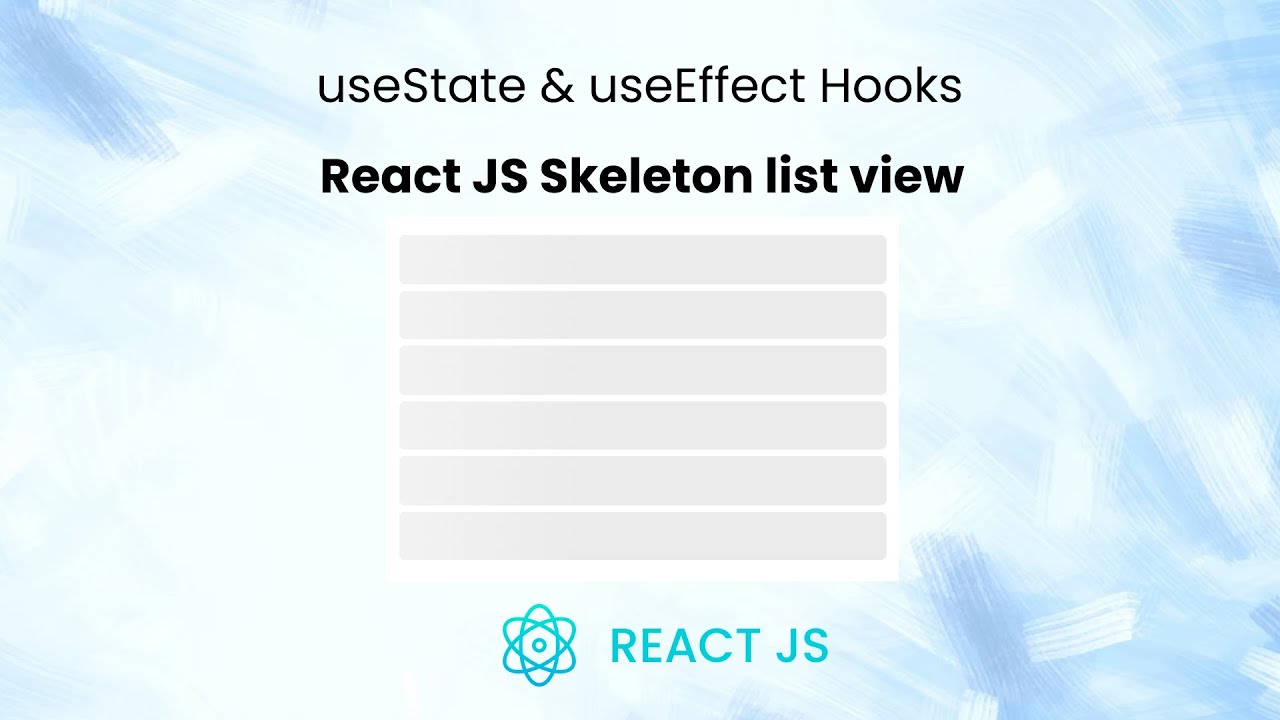 React JS Skeleton loading animation #html5 #reactjstutorial
