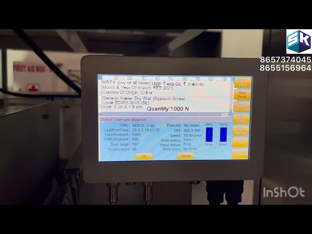 Industrial Inkjet Printer - Industrial Batch Coding Machine Trader ...
