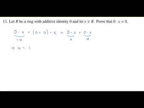 0 times x equals 0, Superquiz 3 Problem 11