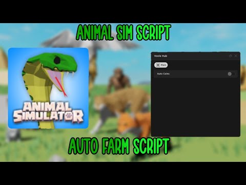 Animal simulator script autofarm coins fluxus, delta Roblox | NixScripts