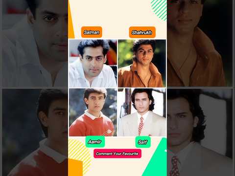 Salman Khan, Shah Rukh Khan, Aamir Khan and Saif Ali Khan Life Transformation #srk #transformation