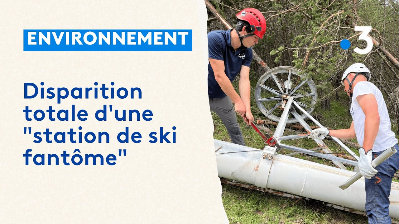 La disparition complète d'une station de ski abandonnée - Cannes Tendances