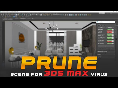 Prune Scene Remove All The 3ds Max ALC & CRP Virus In Seconds | CG Deep | 3ds Max Script