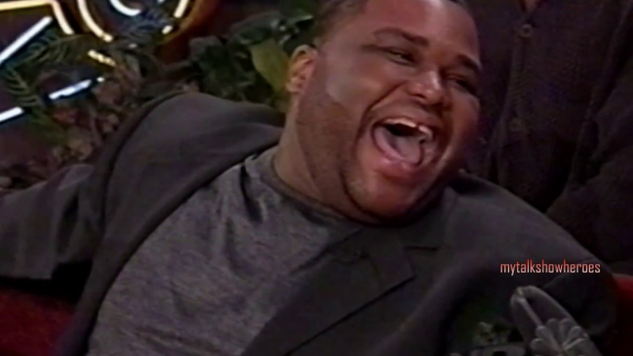 ANTHONY ANDERSON has FUN with LENO