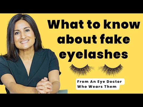 Do You Wear Fake Eyelashes? Eye Doctor's Tips For Wearing Fake Eyelashes