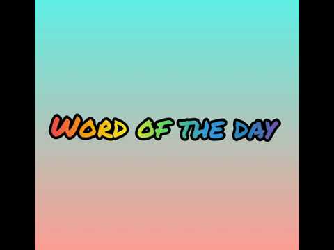 Word of the Day (25 Jan)- Vanity