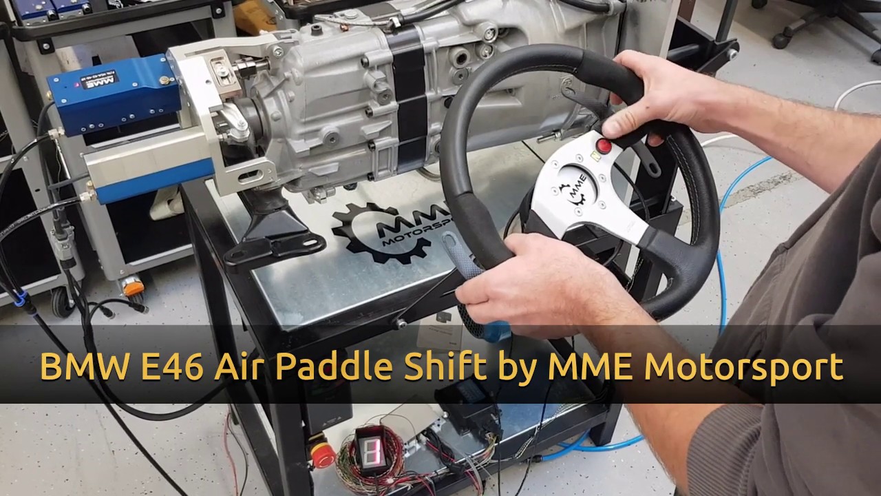 BMW M3 E46 Air Paddle Shift by MME Motorsport