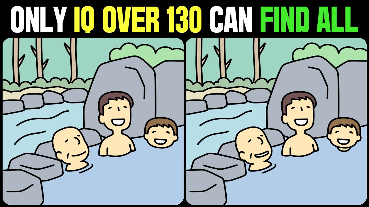 Spot The Difference : Only Genius Find Differences [ Find The Difference #660 ]