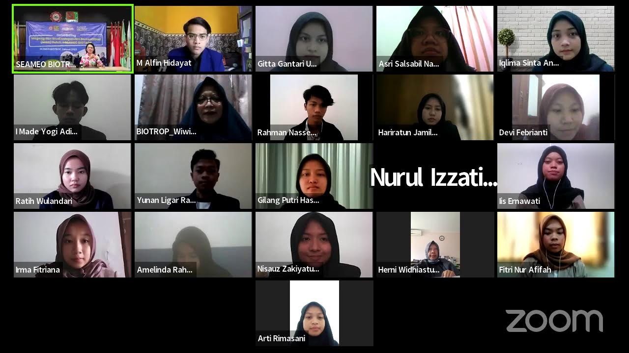 On-Boarding Magang dan Studi Independen Bersertifikat (MSIB) Batch 4 SEAMEO BIOTROP