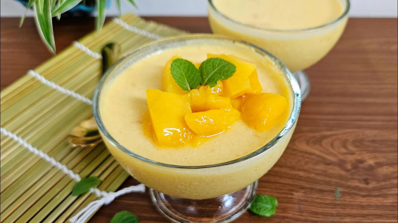 MANGO PUDDING RECIPE