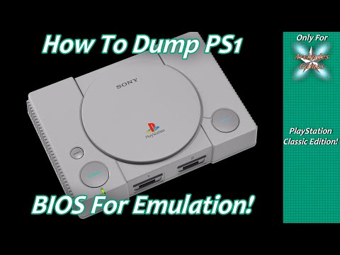 How To Dump PlayStation (PS1) BIOS Files From The PlayStation Classic