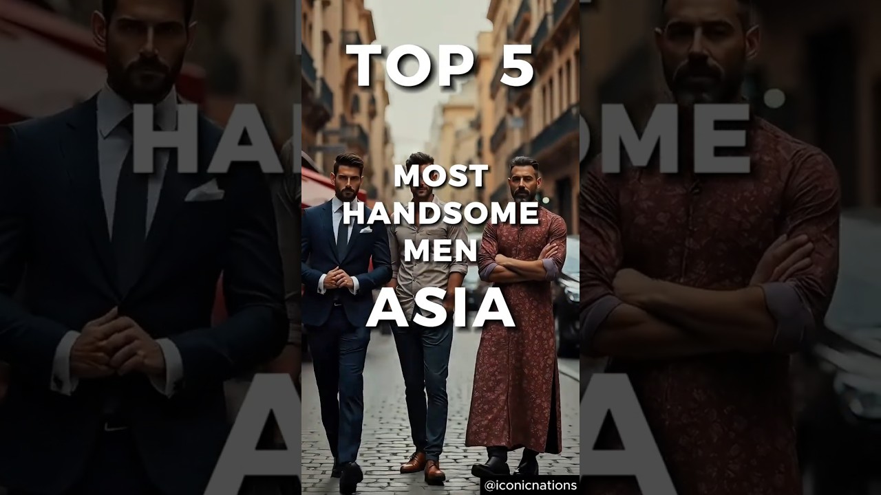 TOP 5 COUNTRIES with the MOST HANDSOME MEN in ASIA!