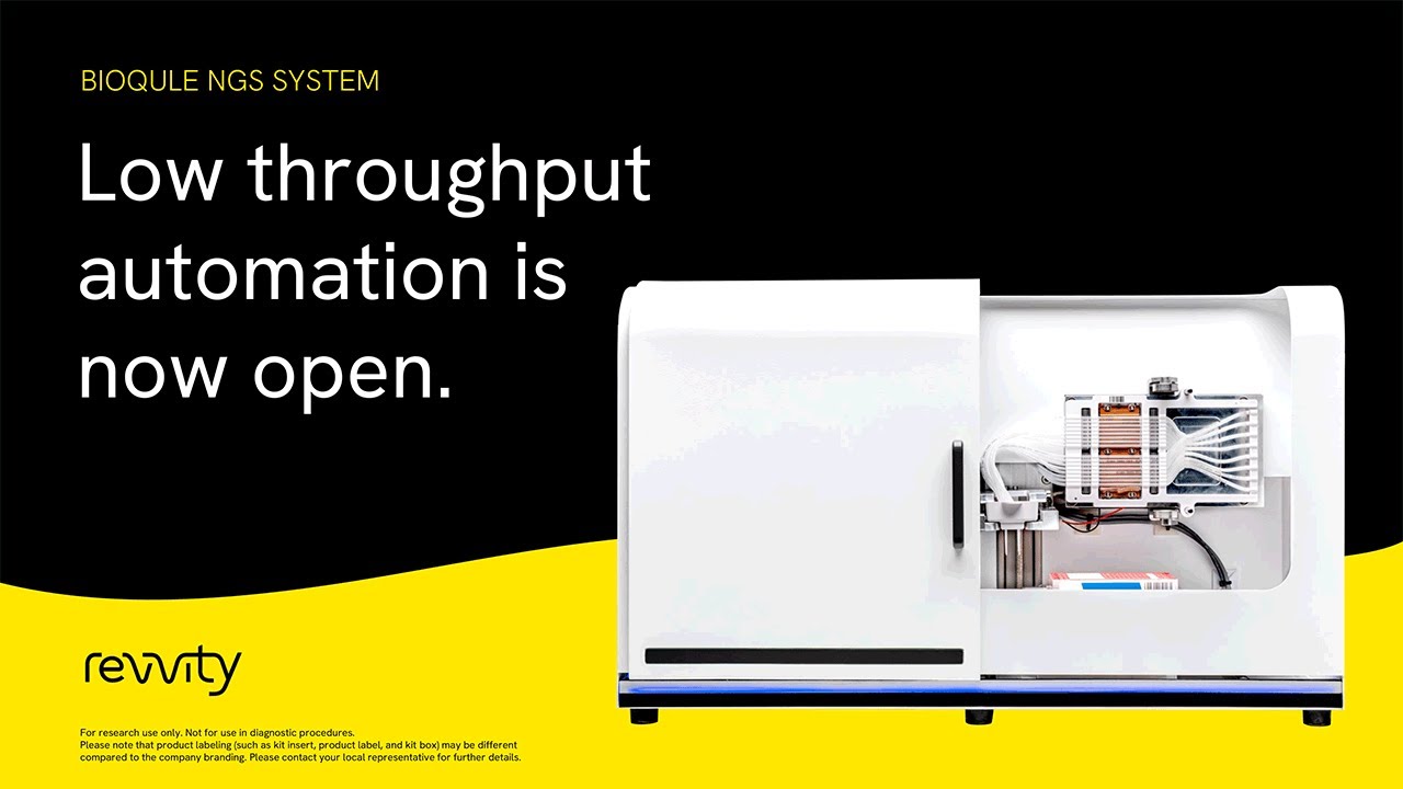 Low throughput NGS automation is now open