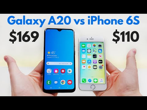 Samsung Galaxy A20 vs iPhone 6S - Who Will Win?