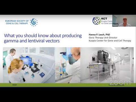 ESGCT e-School: What you should know about producing gamma and lentiviral vectors