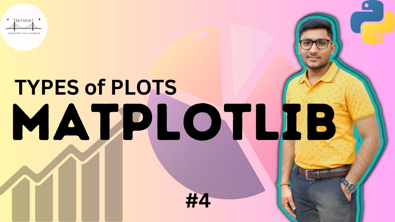Matplotlib #4: TYPES of Plots in Matplotlib || Data Visualization in PYTHON