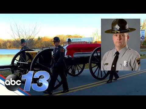 Fallen trooper remembered by hundreds as role model, devoted family man