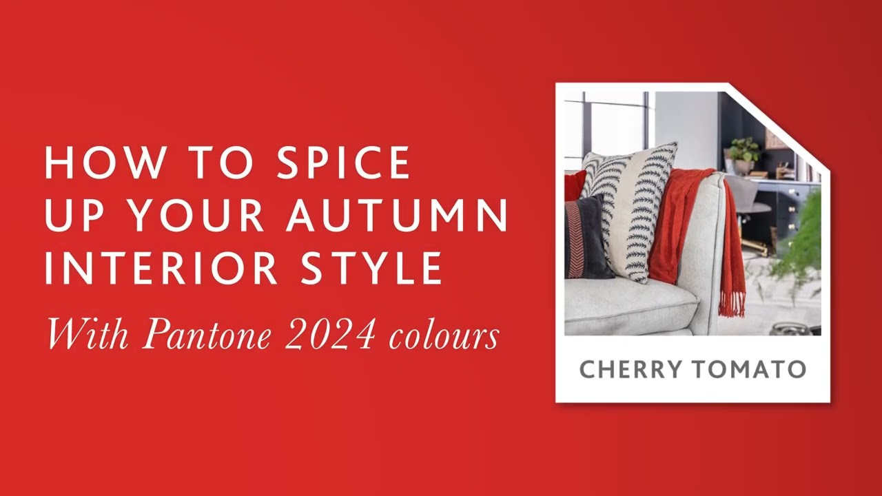How to Spice Up Autumn Interior Style: Sharps x Pantone 2024 | Sharps