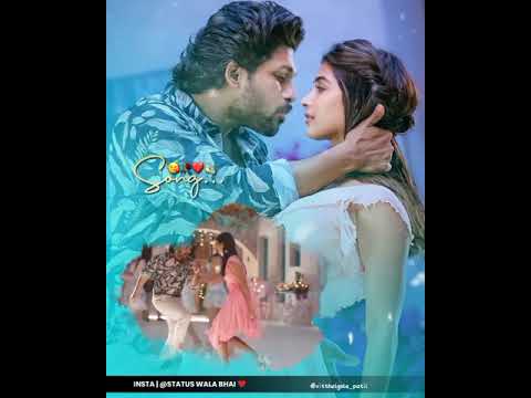 New romantic video Allu Arjun tending video status status player Creation ????
