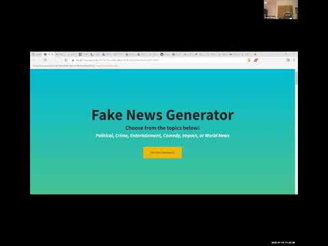 Fake News Generator | AI Camp 2022
