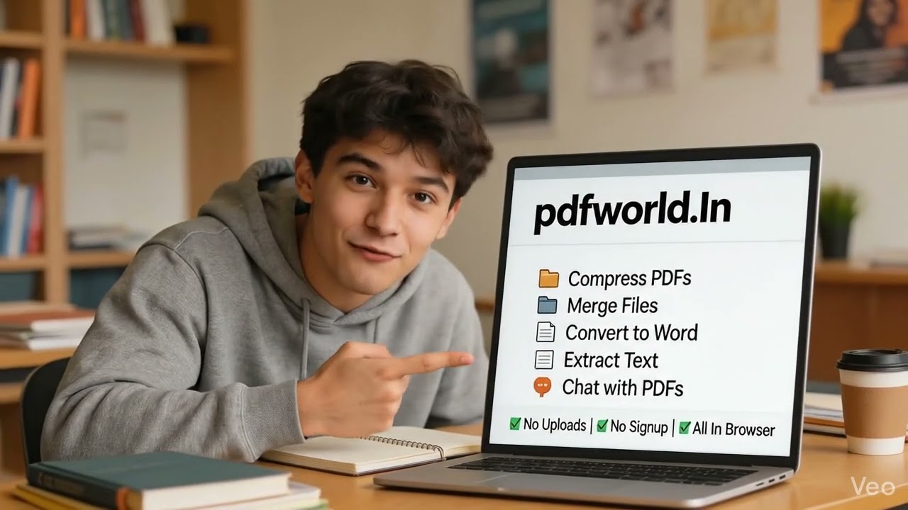 Free PDF Tool for Students | Compress, Merge & Convert PDFs Instantly