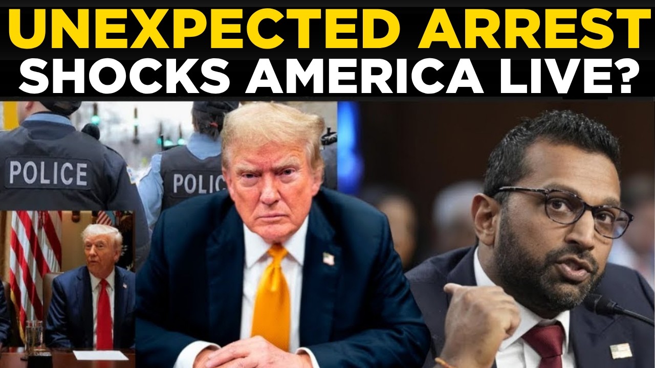 US News Live: Shocking Arrest in America | Kash Patel LIVE Update on Biden | Reveals Arrest Shock!