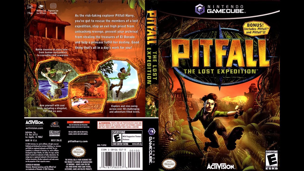Gamecube Longplay #3: Pitfall: The Lost Expedition