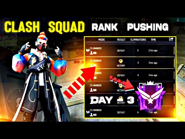 Best Free Fire tips for rank push in Clash Squad Ranked Season 16
