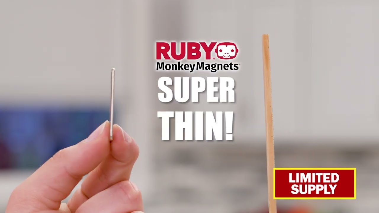 Ruby Monkey Magnets (DRTV)